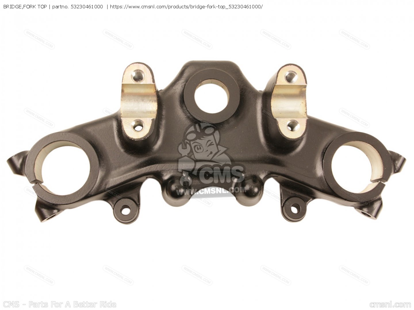 53230461000: Bridge,fork Top Honda - buy the 53230-461-000 at CMSNL