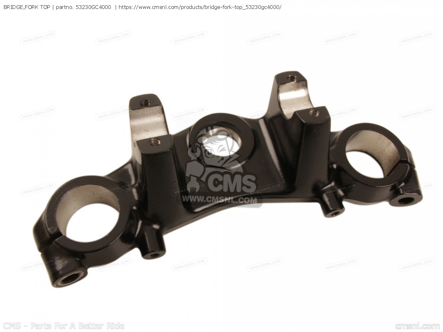 BRIDGE,FORK TOP for CR80R 1982 (C) USA - order at CMSNL