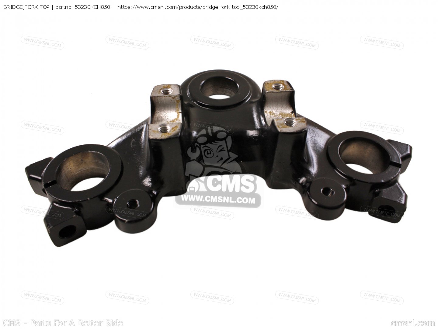 53230KCH850: Bridge,fork Top Honda - buy the 53230-KCH-850 at CMSNL