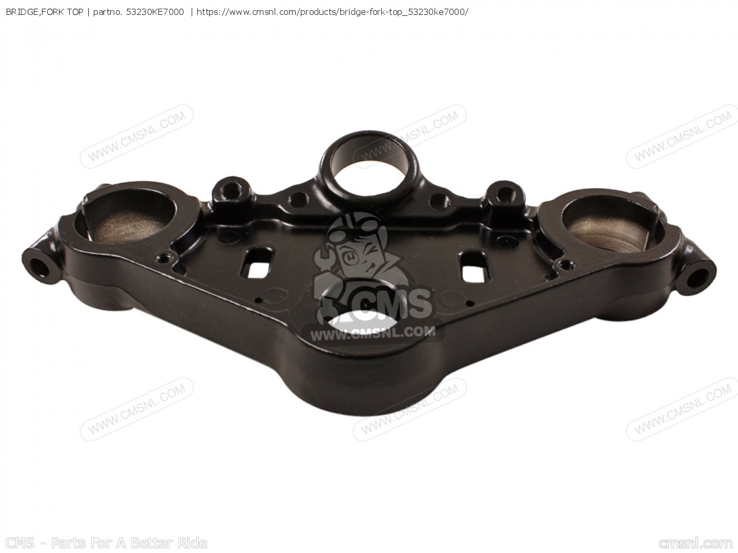 53230KE7000: BRIDGE,FORK TOP Honda - buy the 53230-KE7-000 at CMSNL