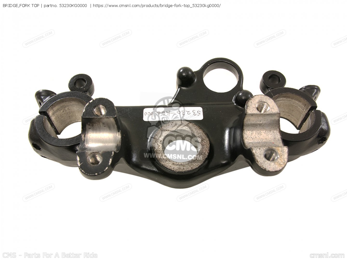 53230KG0000: Bridge,fork Top Honda - buy the 53230-KG0-000 at CMSNL