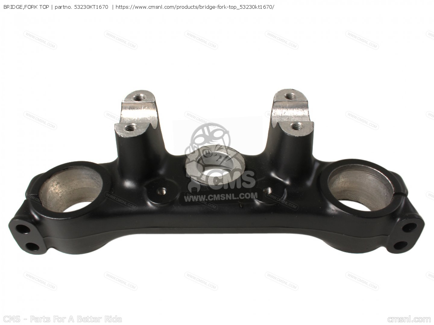 53230KT1670: BRIDGE,FORK TOP Honda - buy the 53230-KT1-670 at CMSNL