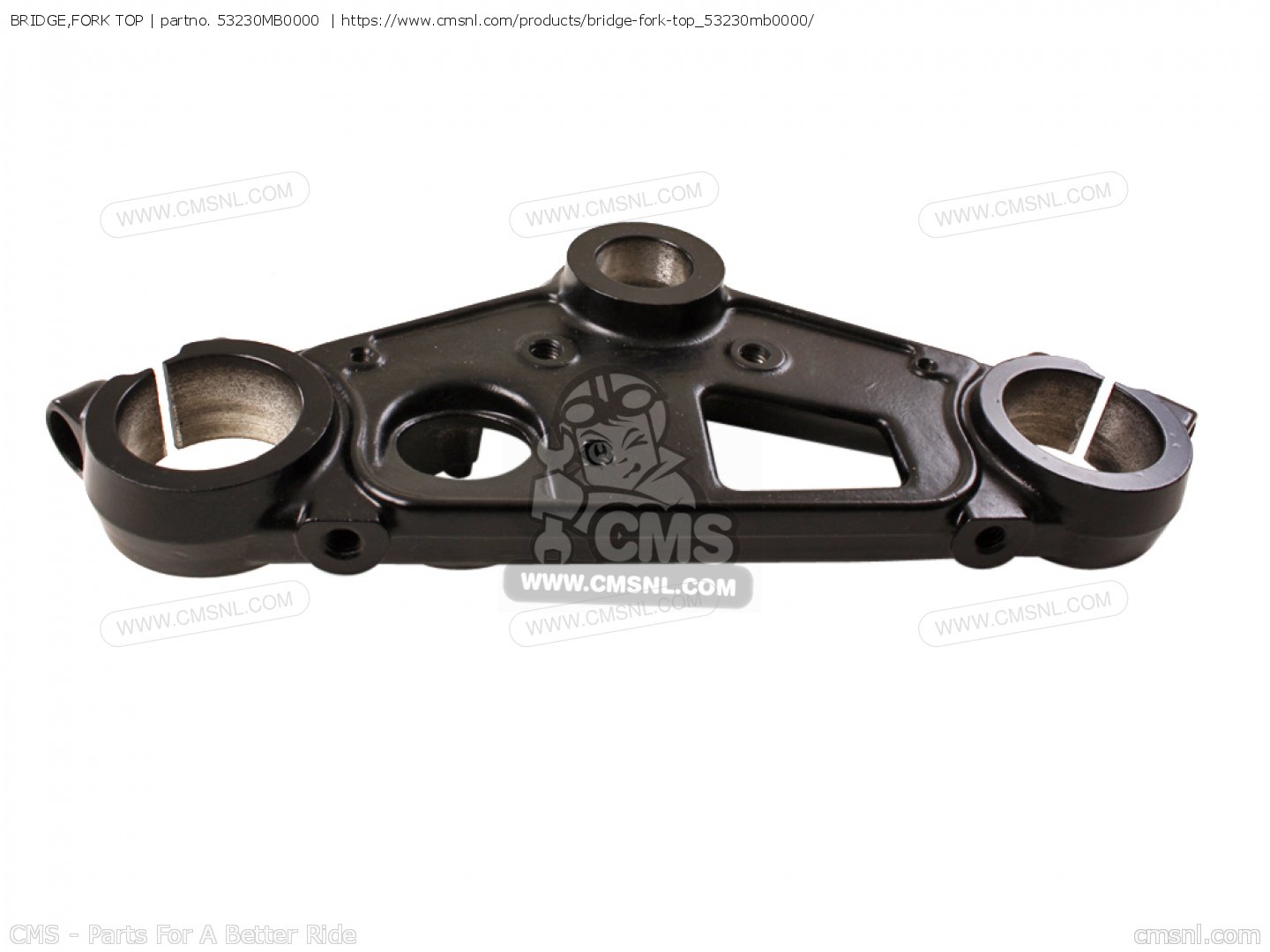 53230MB0000: BRIDGE,FORK TOP Honda - buy the 53230-MB0-000 at CMSNL