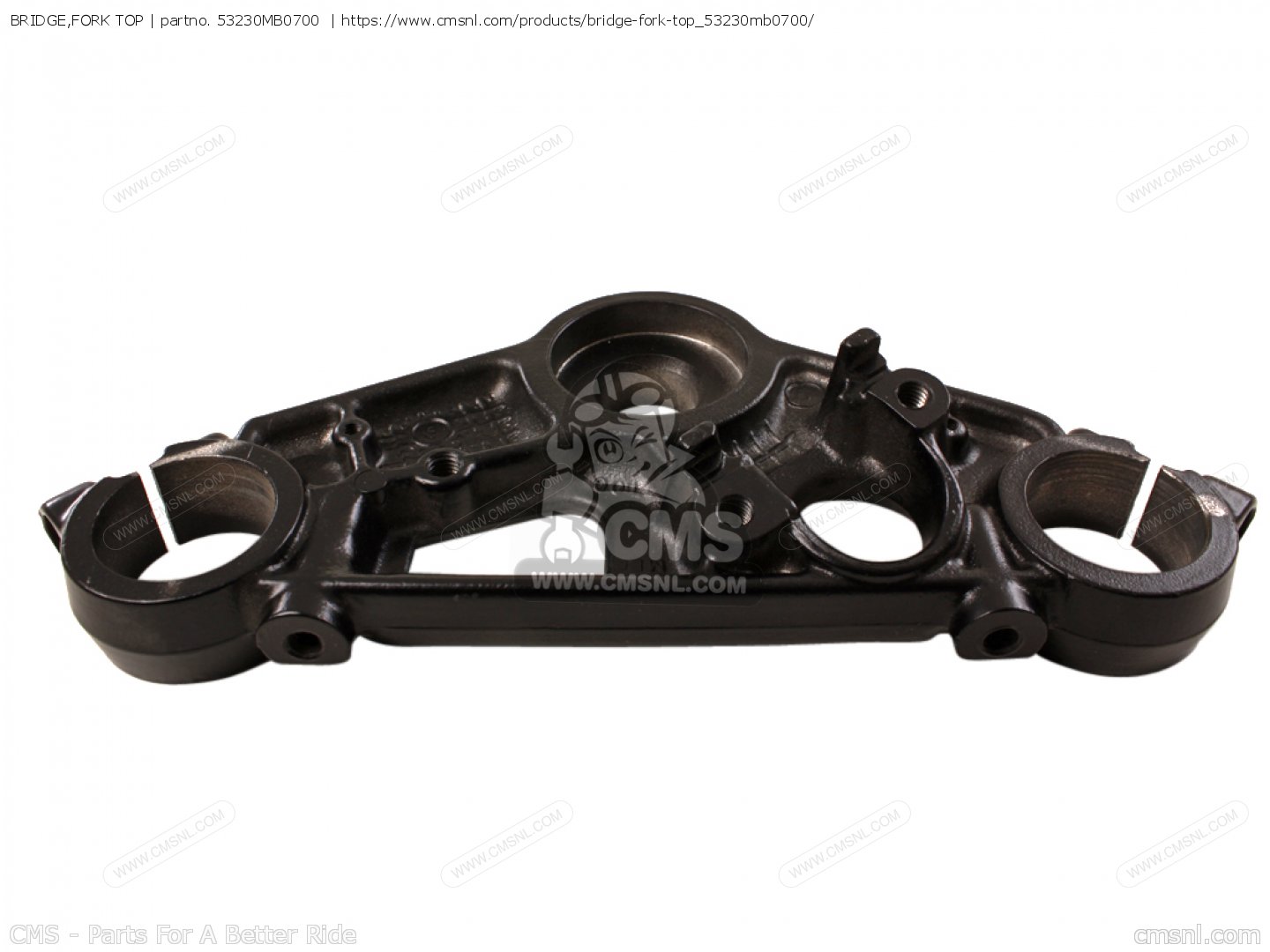 53230MB0700: BRIDGE,FORK TOP Honda - buy the 53230-MB0-700 at CMSNL