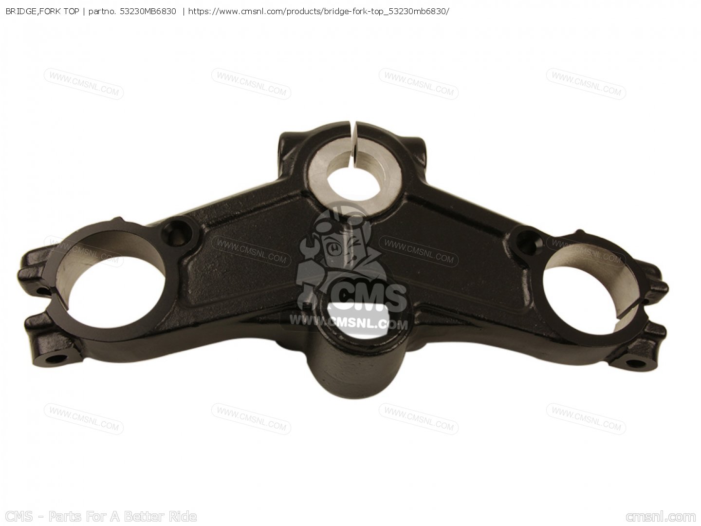 53230MB6830: BRIDGE,FORK TOP Honda - buy the 53230-MB6-830 at CMSNL