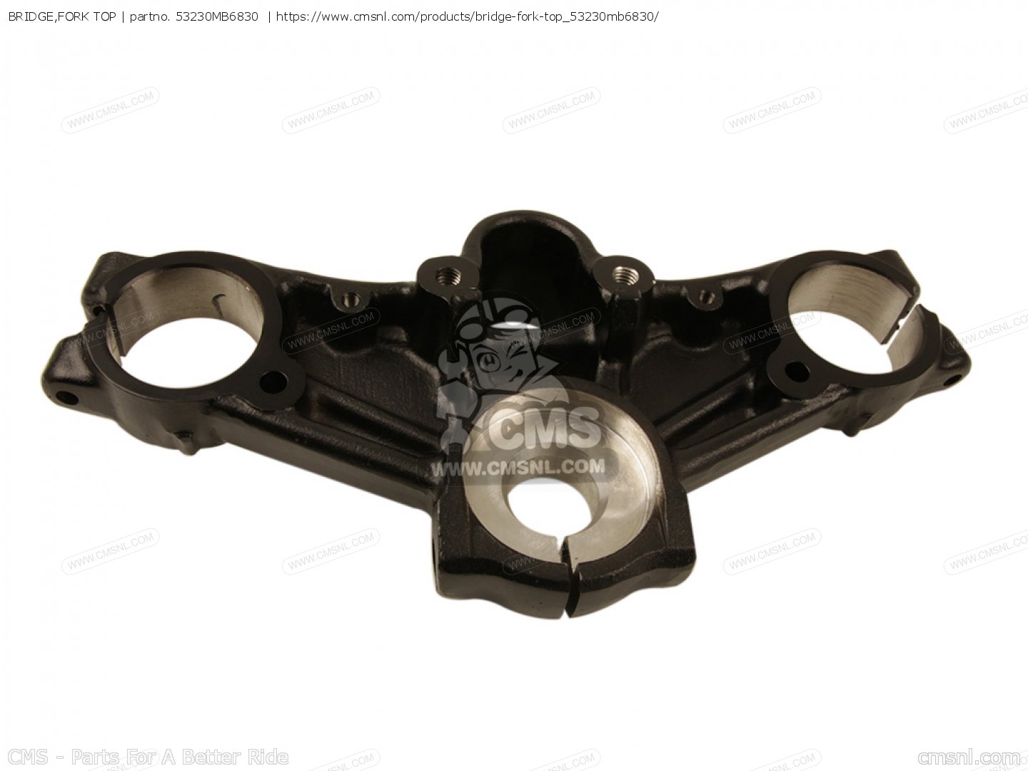 53230MB6830: BRIDGE,FORK TOP Honda - buy the 53230-MB6-830 at CMSNL