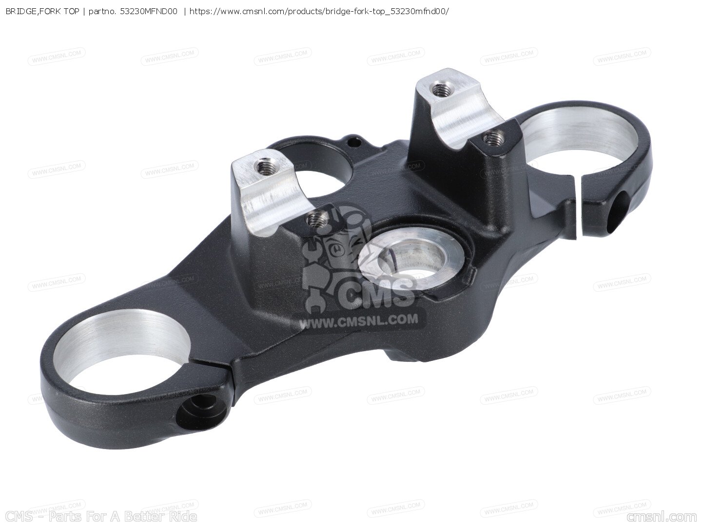53230MFND00: BRIDGE,FORK TOP Honda - buy the 53230-MFN-D00 at CMSNL