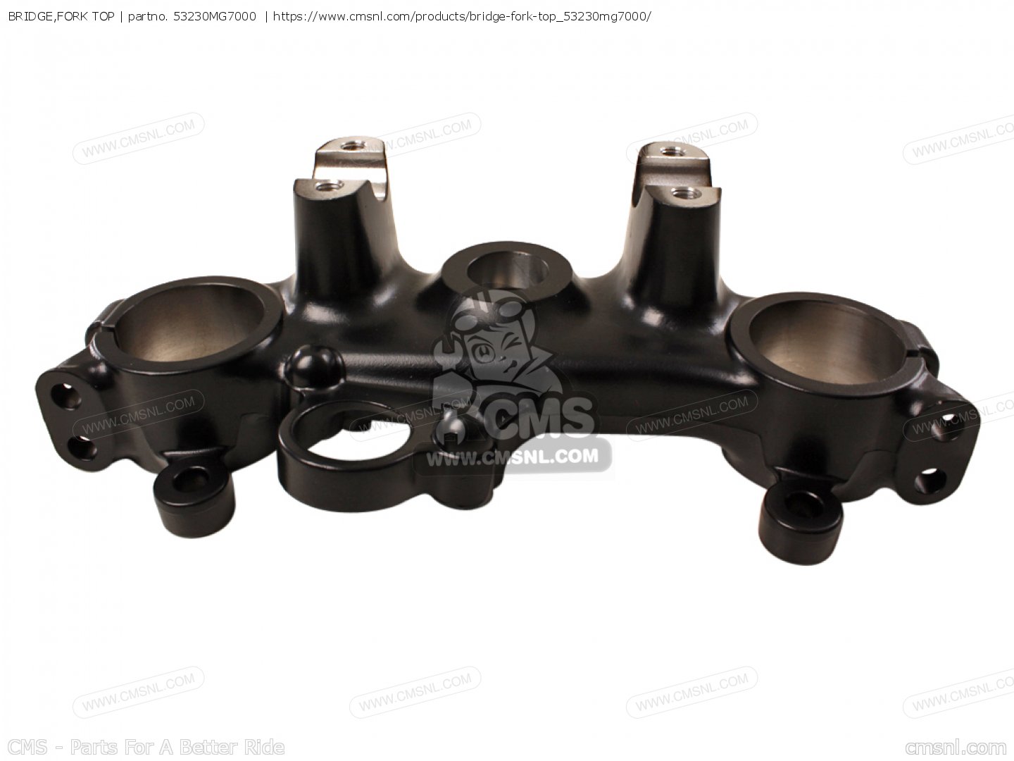 53230MG7000: BRIDGE,FORK TOP Honda - buy the 53230-MG7-000 at CMSNL