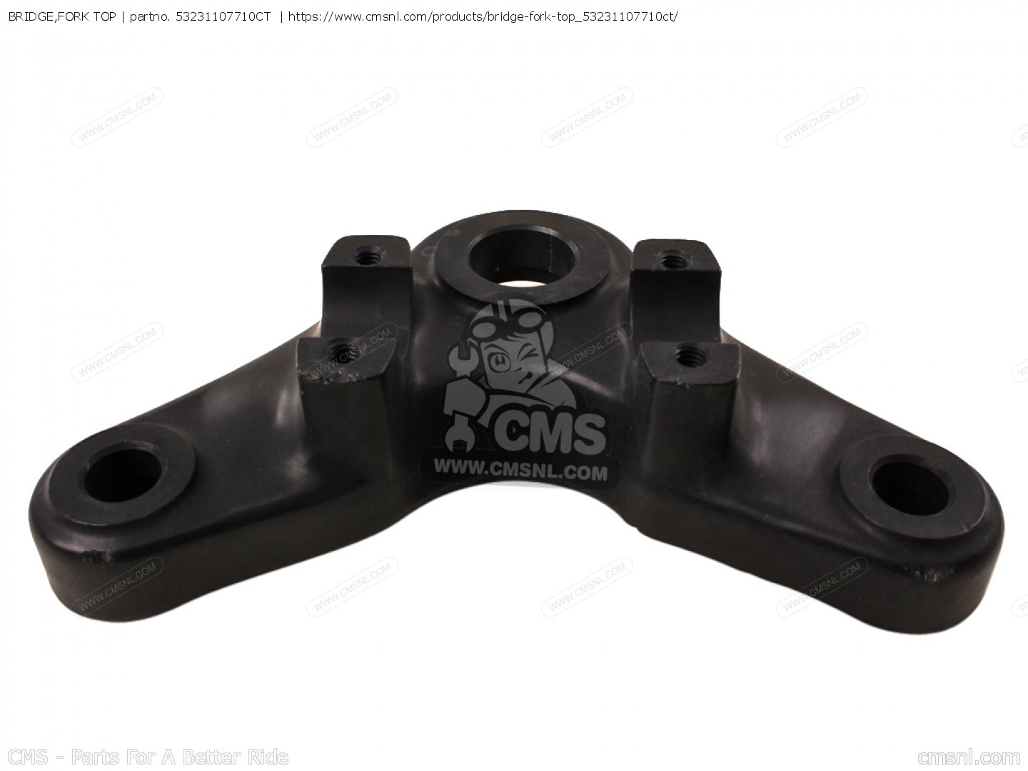 BRIDGE,FORK TOP for CB125S S1 1974 USA - order at CMSNL