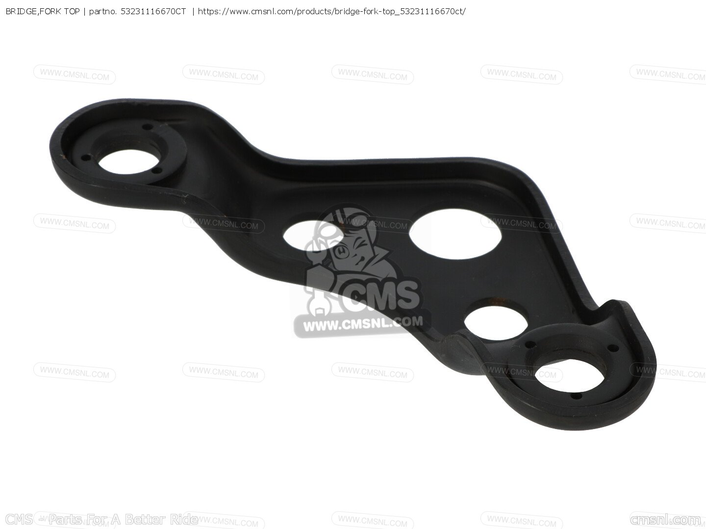 53231116670CT: BRIDGE,FORK TOP Honda - buy the 53231-116-670CT at CMSNL