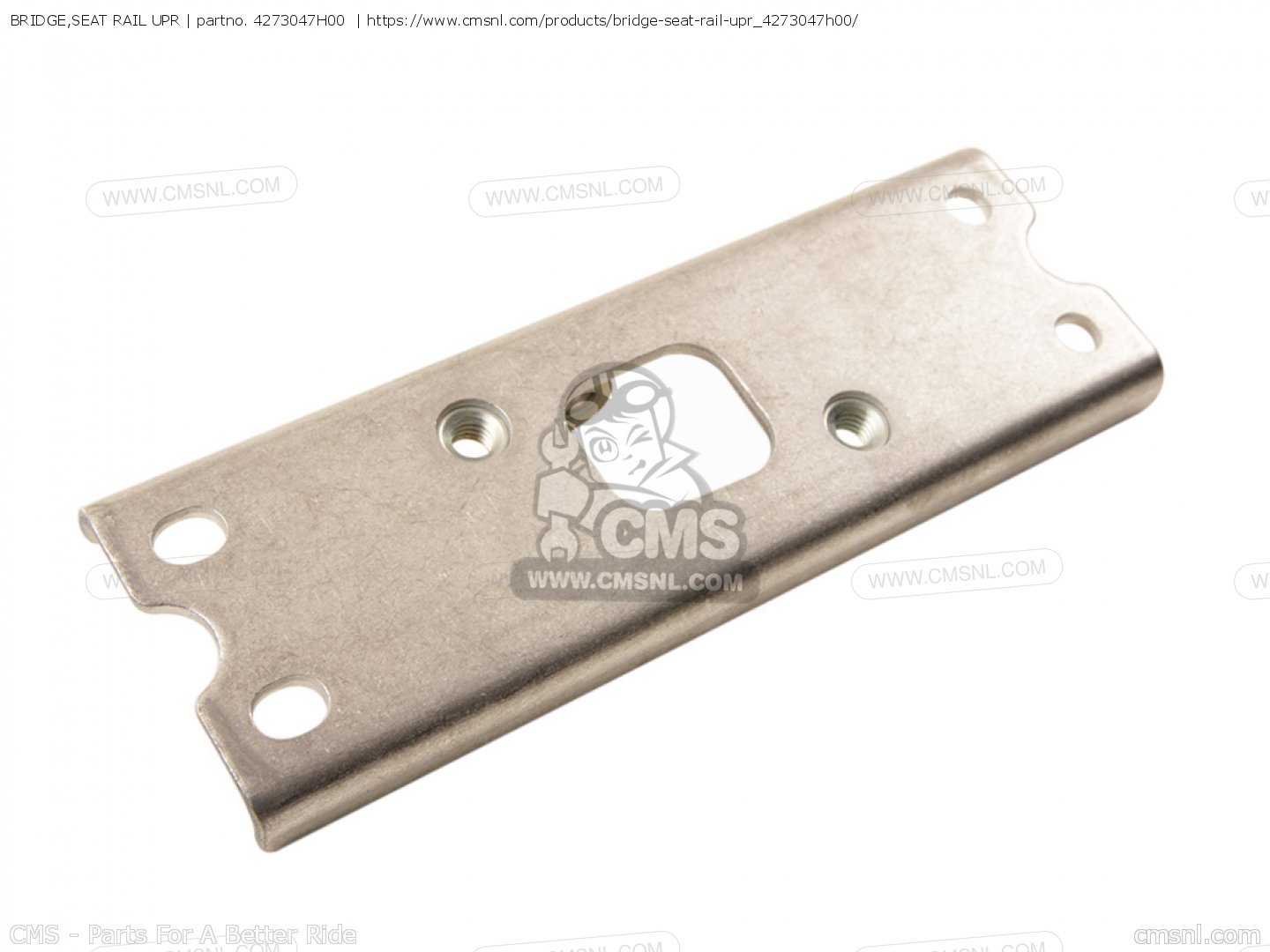 BRIDGE,SEAT RAIL UPR for Suzuki - order at CMSNL