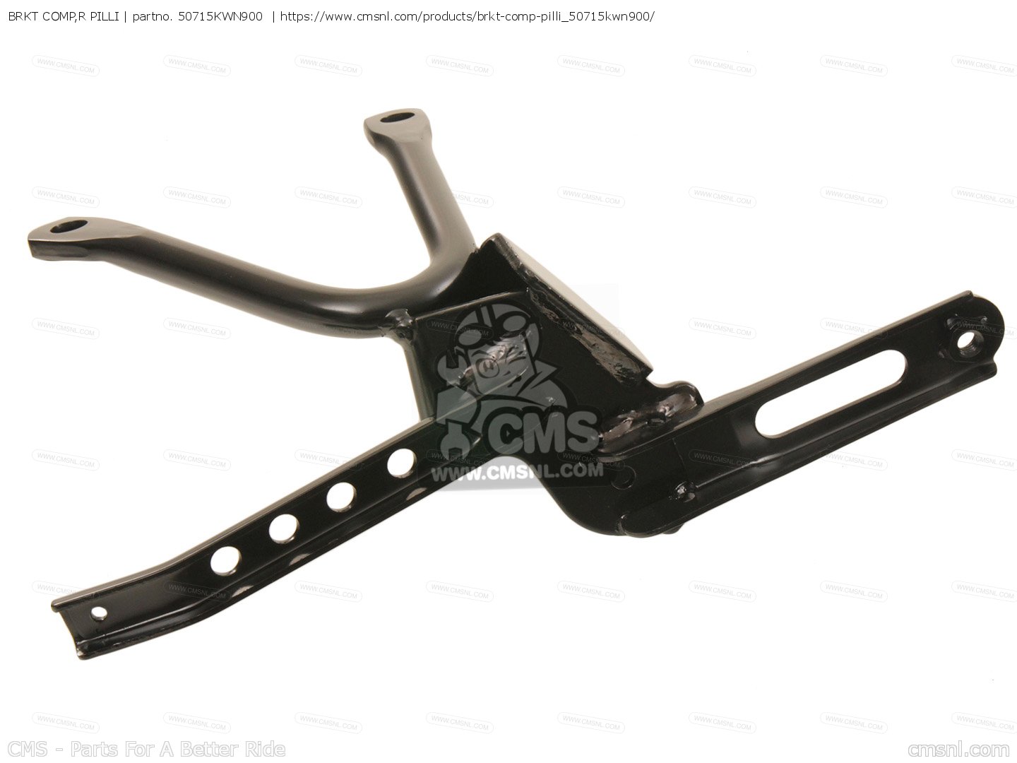 50715KWN900: Brkt Comp,r Pilli Honda - buy the 50715-KWN-900 at CMSNL