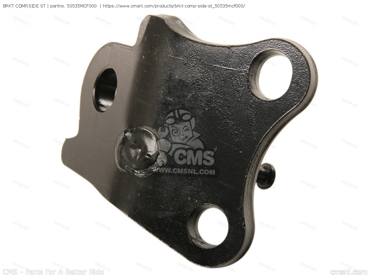 50535MCF000: BRKT COMP,SIDE ST Honda - buy the 50535-MCF-000 at CMSNL