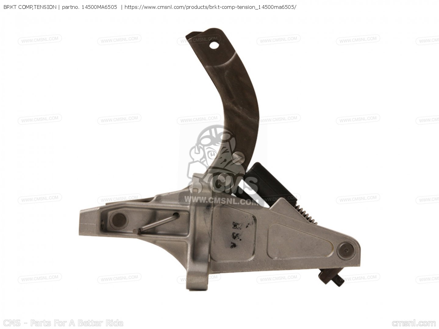 14500MA6505: BRKT COMP,TENSION Honda - buy the 14500-MA6-505 at CMSNL