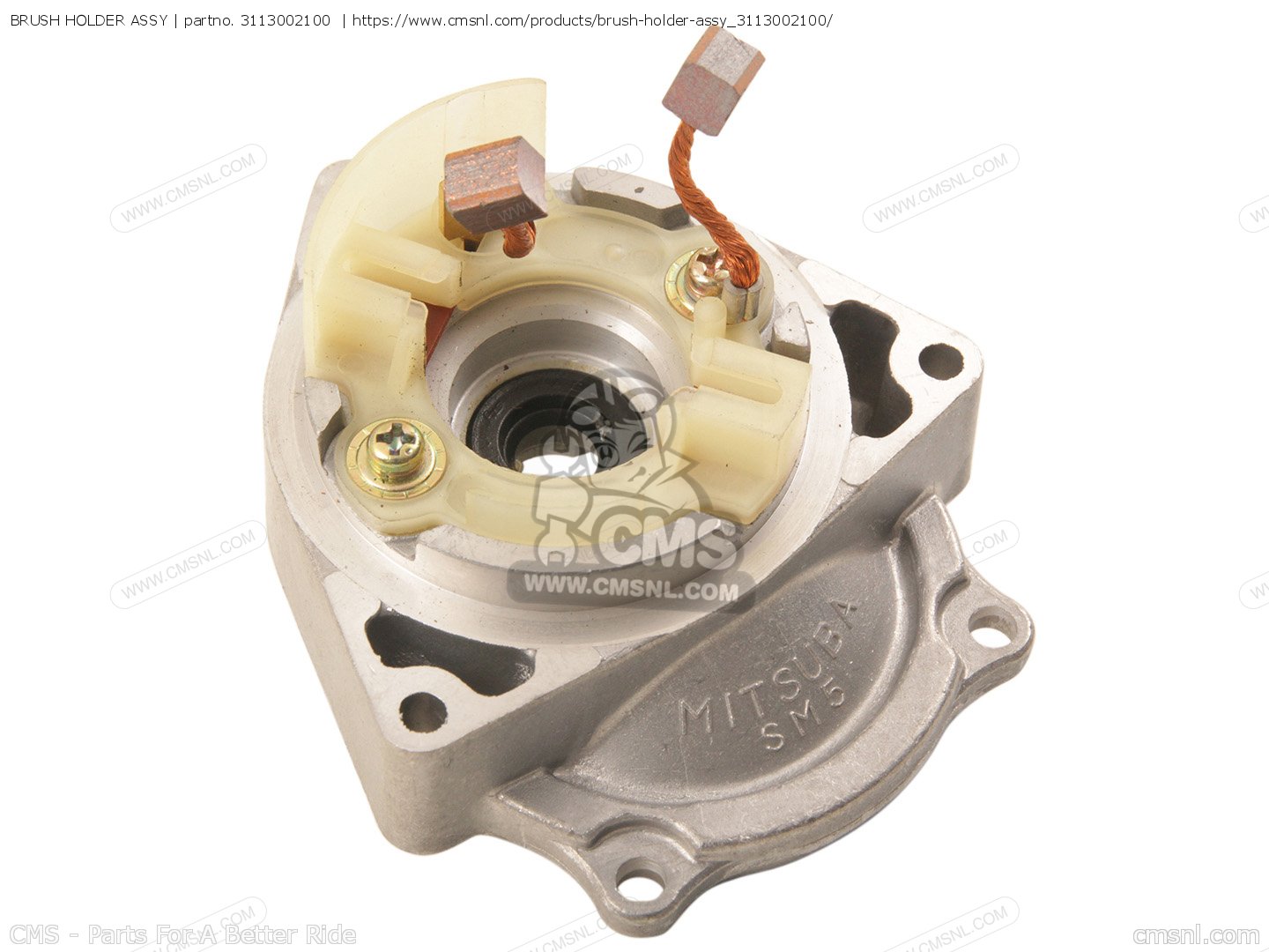 3113002100: BRUSH HOLDER ASSY Suzuki - buy the 31130-02100 at CMSNL