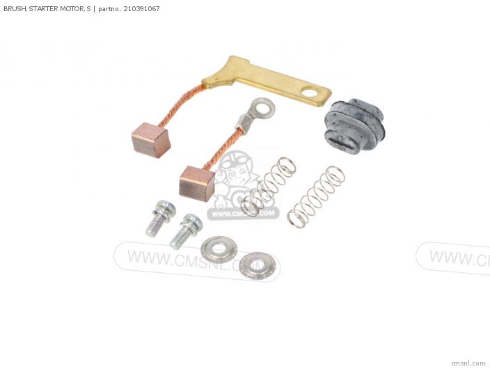 210391067: BRUSH,STARTER MOTOR(S Kawasaki - buy the 21039-1067 at CMSNL