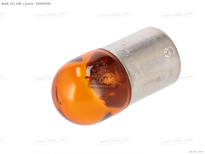 920690106: Bulb,12v 10w Kawasaki - buy the 92069-0106 at CMSNL