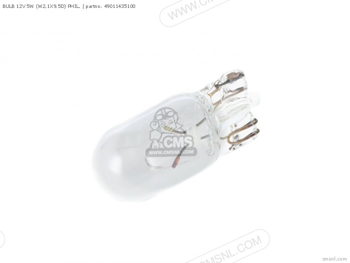 BULB 12V 5W (W2,1X9,5D) PHIL. for 350 XCF-W USA 2020 - order at CMSNL
