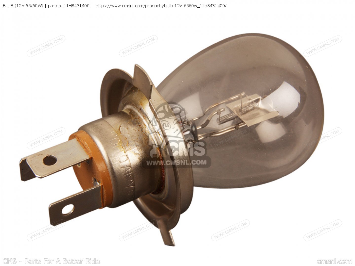 BULB (12V 65/60W) for XV250C ROUTE 66 1990 (L) CALIFORNIA - order at CMSNL
