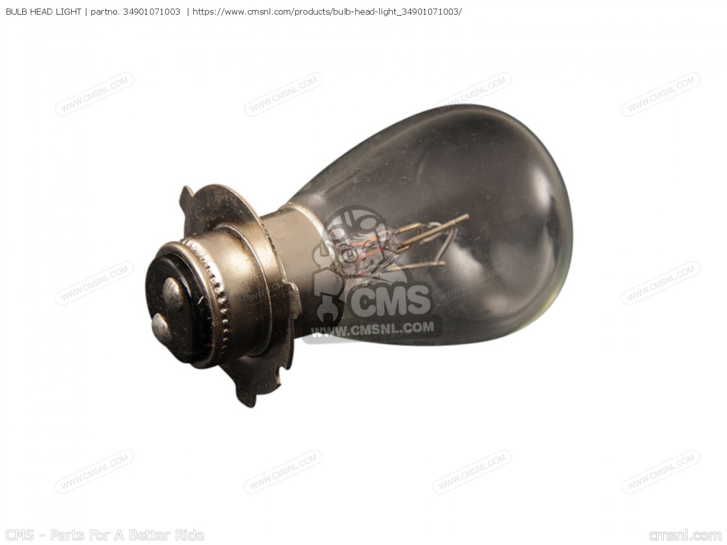 34901071003: BULB HEAD LIGHT Honda - buy the 34901-071-003 at CMSNL