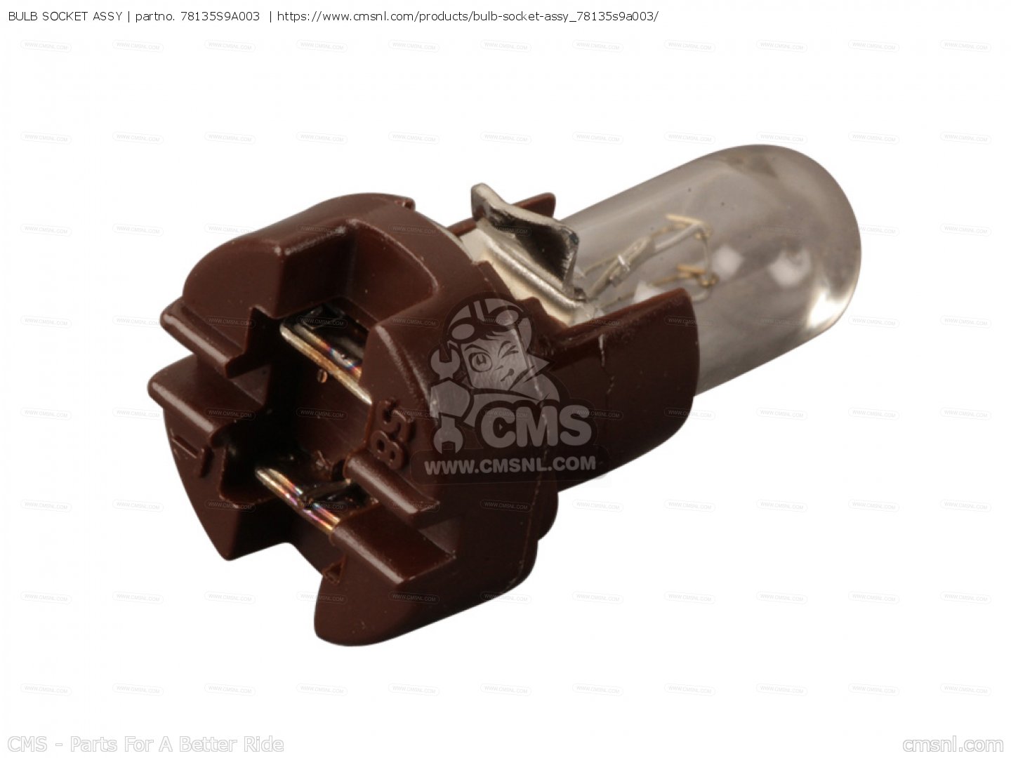 78135-S9A-003 Bulb Socket Assy, 78135S9A003 Honda - CR-V