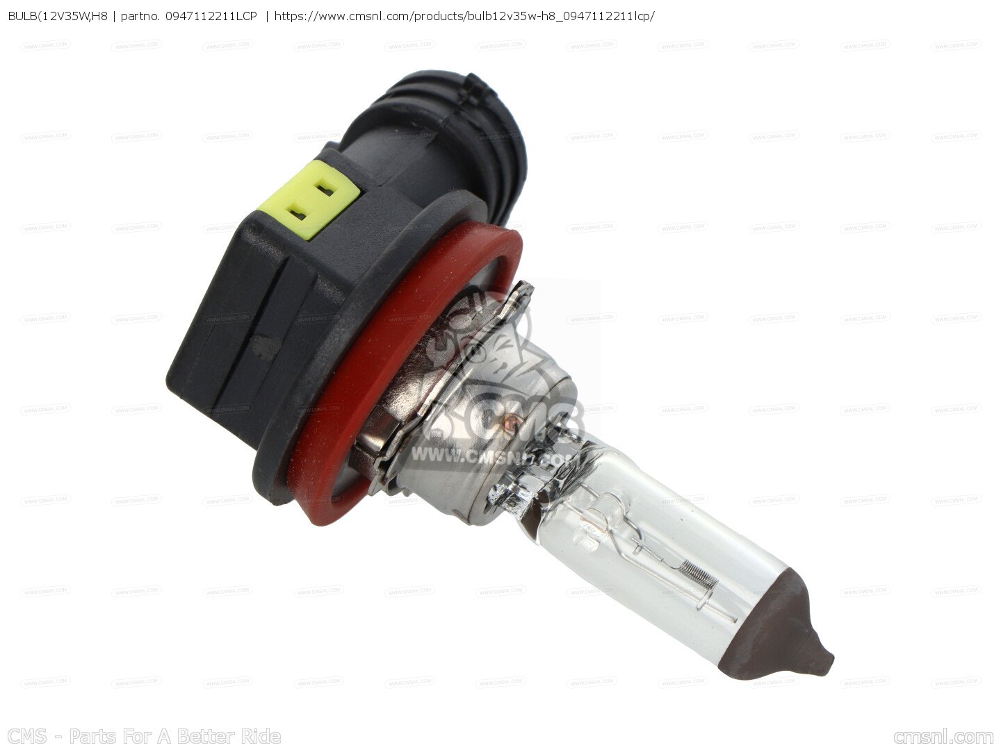 0947112211LCP: BULB(12V35W,H8 Suzuki - buy the 09471-12211-LCP at CMSNL