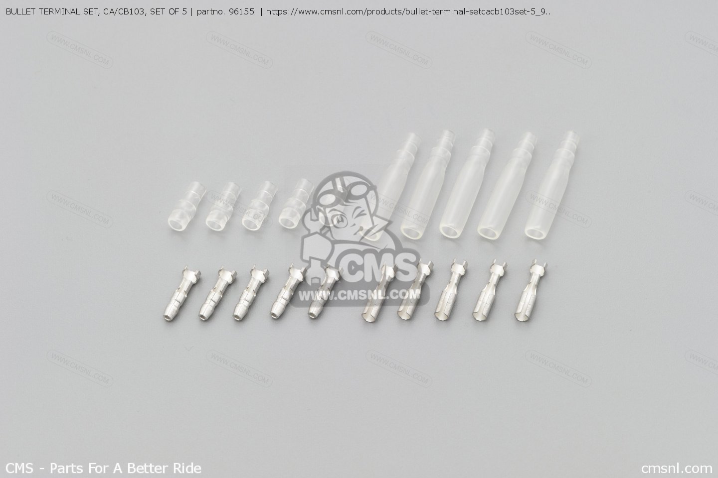 96155: Bullet Terminal Set, Ca/cb103, Set Of 5 Daytona - buy the 96155 ...