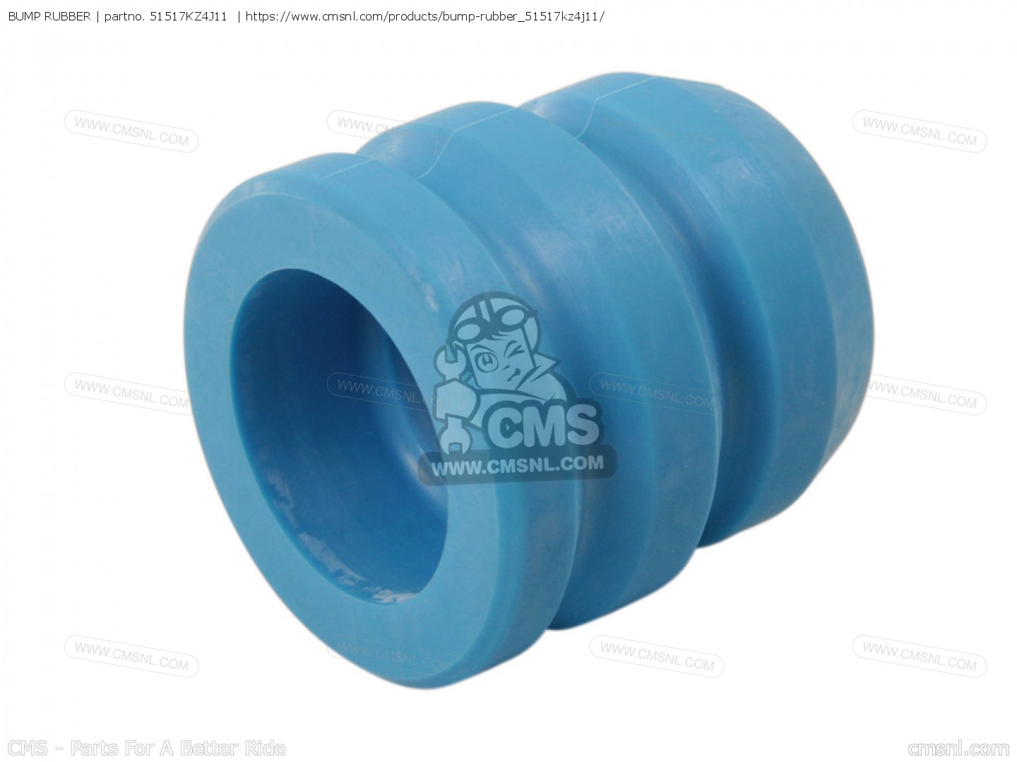 51517KZ4J11: BUMP RUBBER Honda - buy the 51517-KZ4-J11 at CMSNL