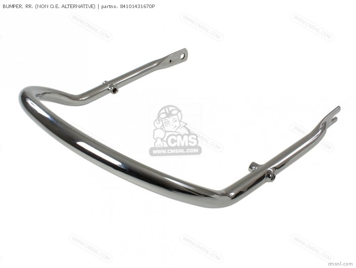 84101431670P: Bumper, Rr. Honda - buy the 84101-431-670P at CMSNL