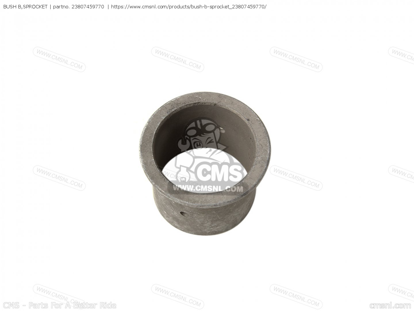 23807459770: BUSH B,SPROCKET Honda - buy the 23807-459-770 at CMSNL