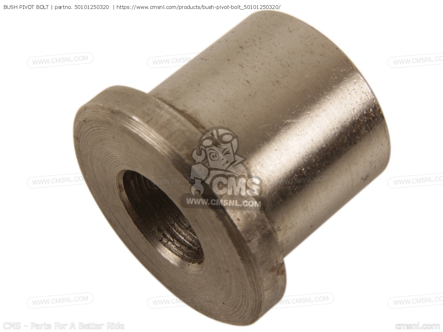 50101250320: BUSH PIVOT BOLT Honda - buy the 50101-250-320 at CMSNL