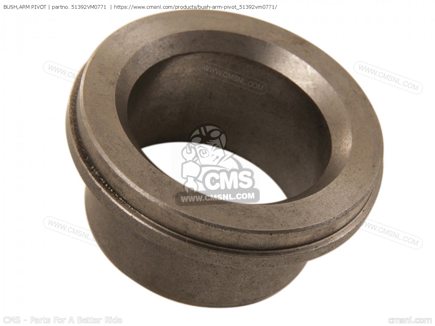 51392VM0771: BUSH,ARM PIVOT Honda - buy the 51392-VM0-771 at CMSNL