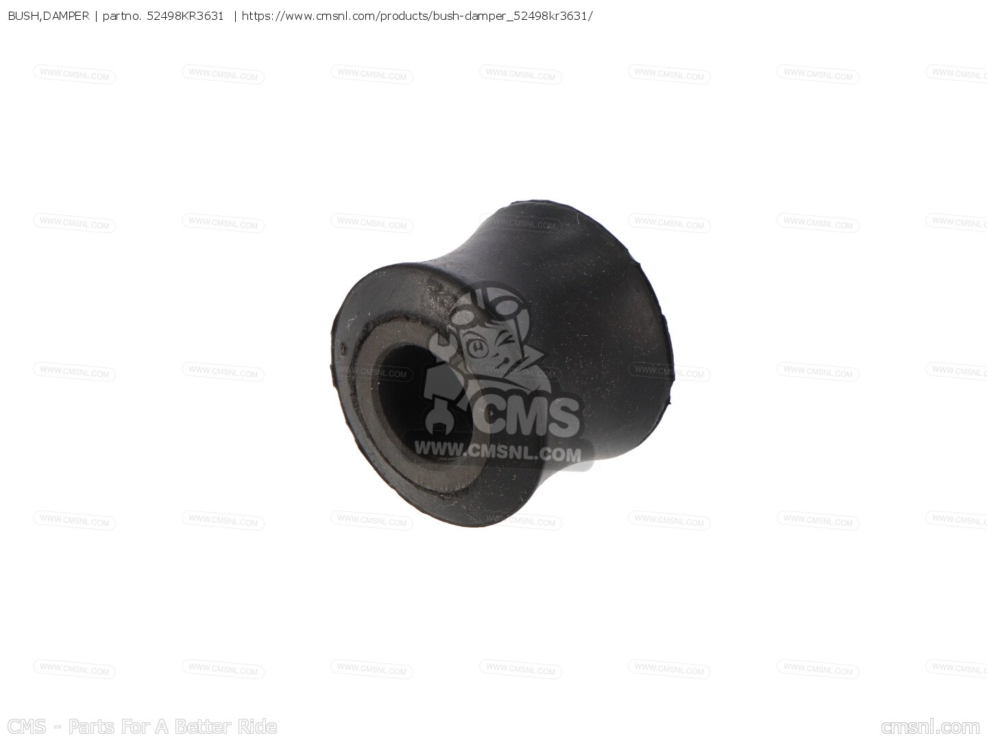 BUSH,DAMPER for Honda - order at CMSNL