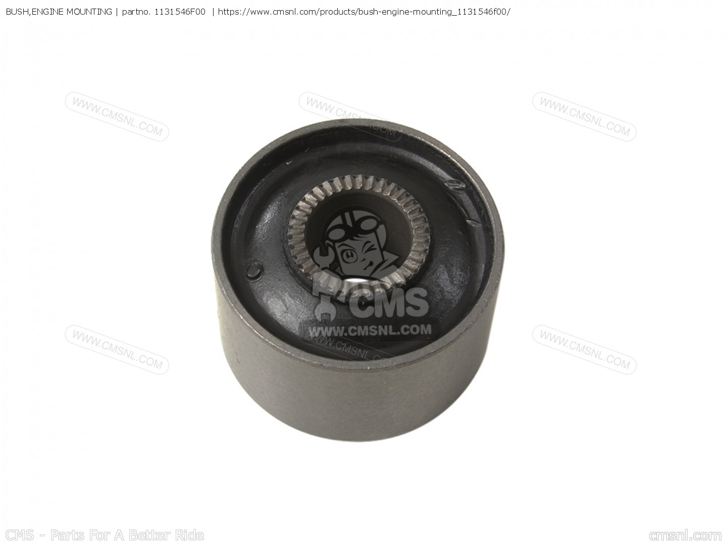 1131546F00: BUSH,ENGINE MOUNTING Suzuki - buy the 11315-46F00 at CMSNL