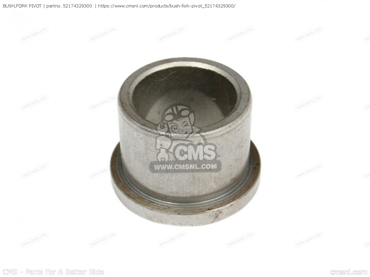52174329300: BUSH,FORK PIVOT Honda - buy the 52174-329-300 at CMSNL