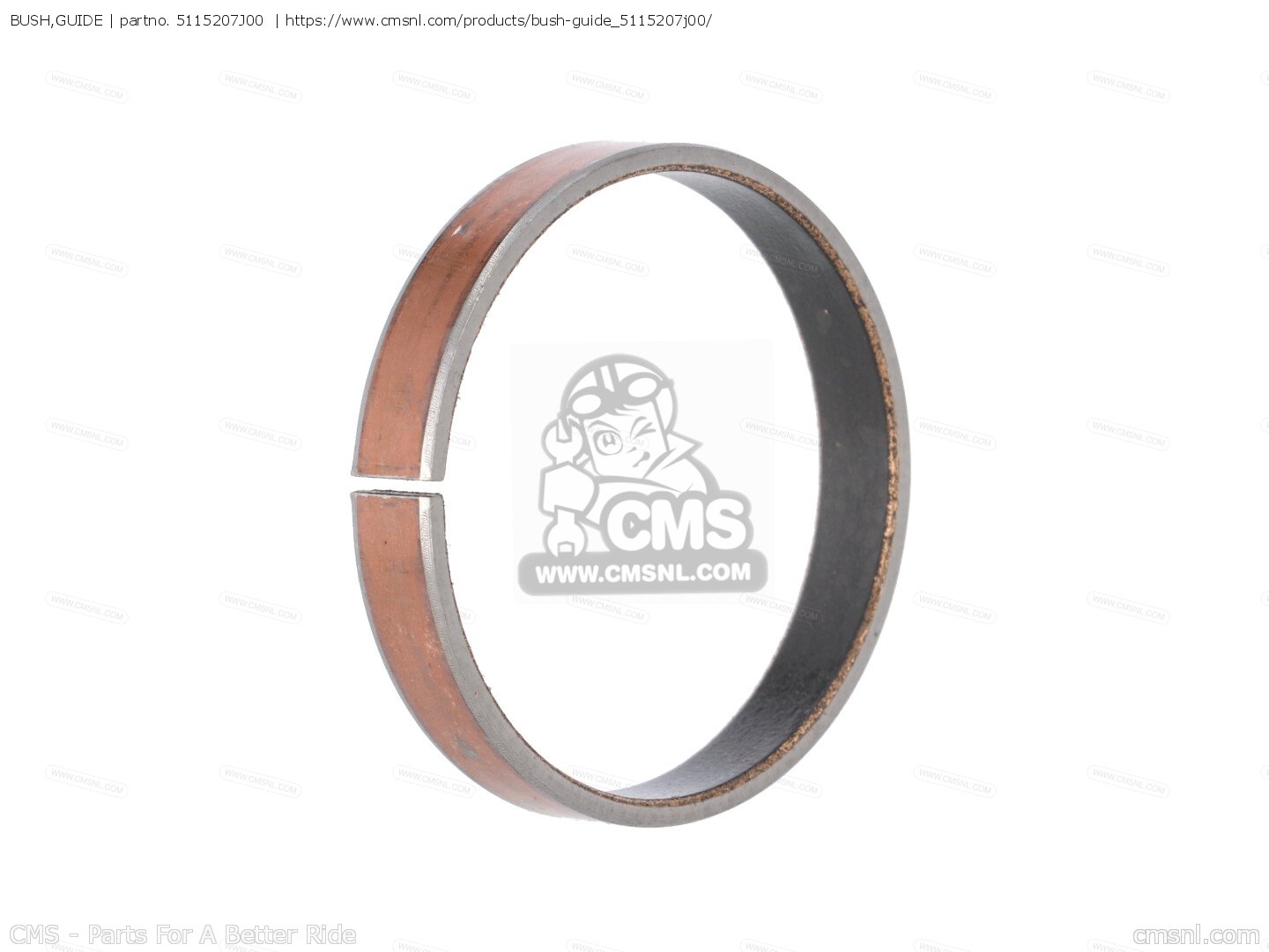 5115207J00: BUSH,GUIDE Suzuki - buy the 51152-07J00 at CMSNL