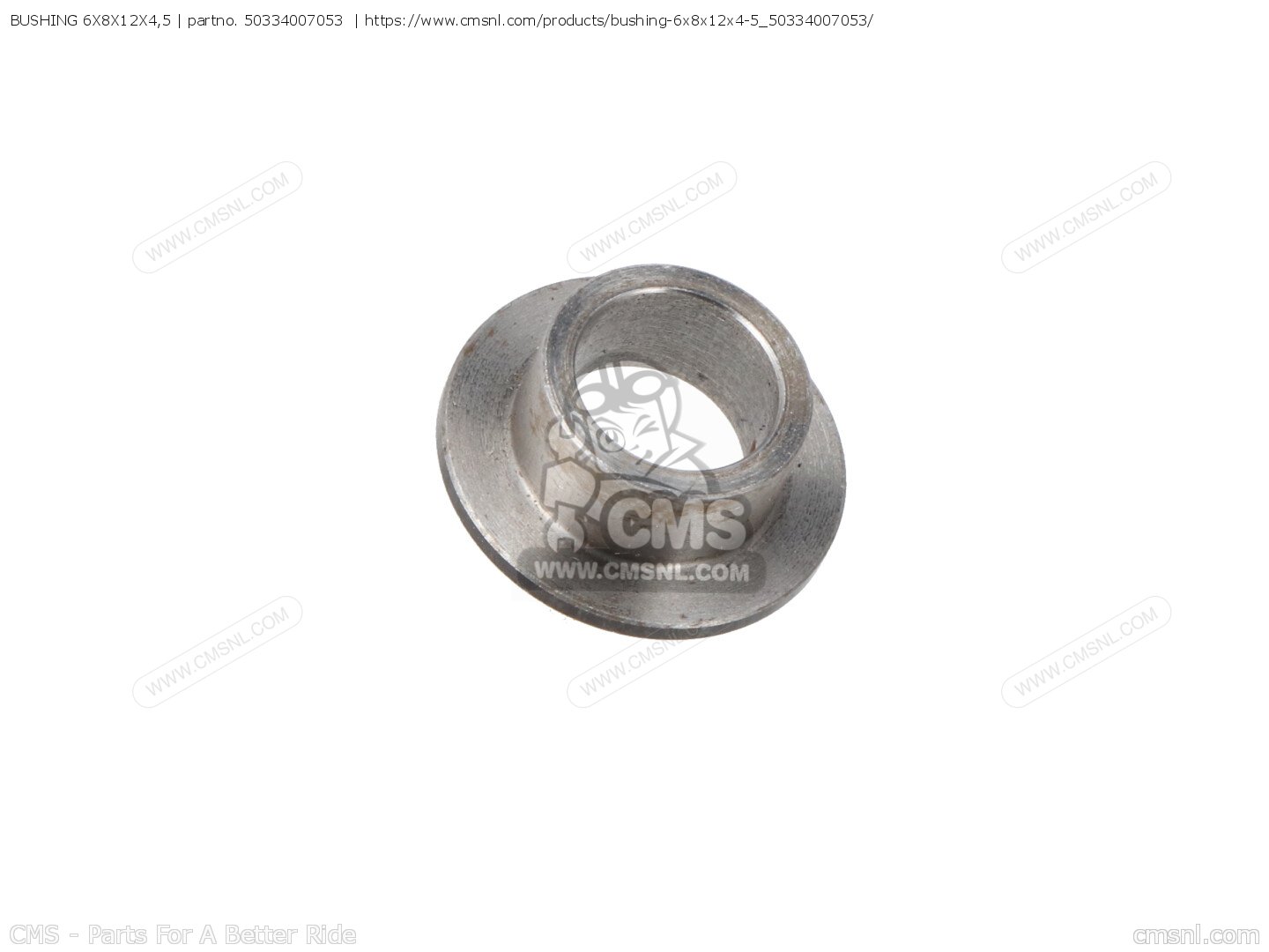 BUSHING 6X8X12X4,5 for KTM - order at CMSNL