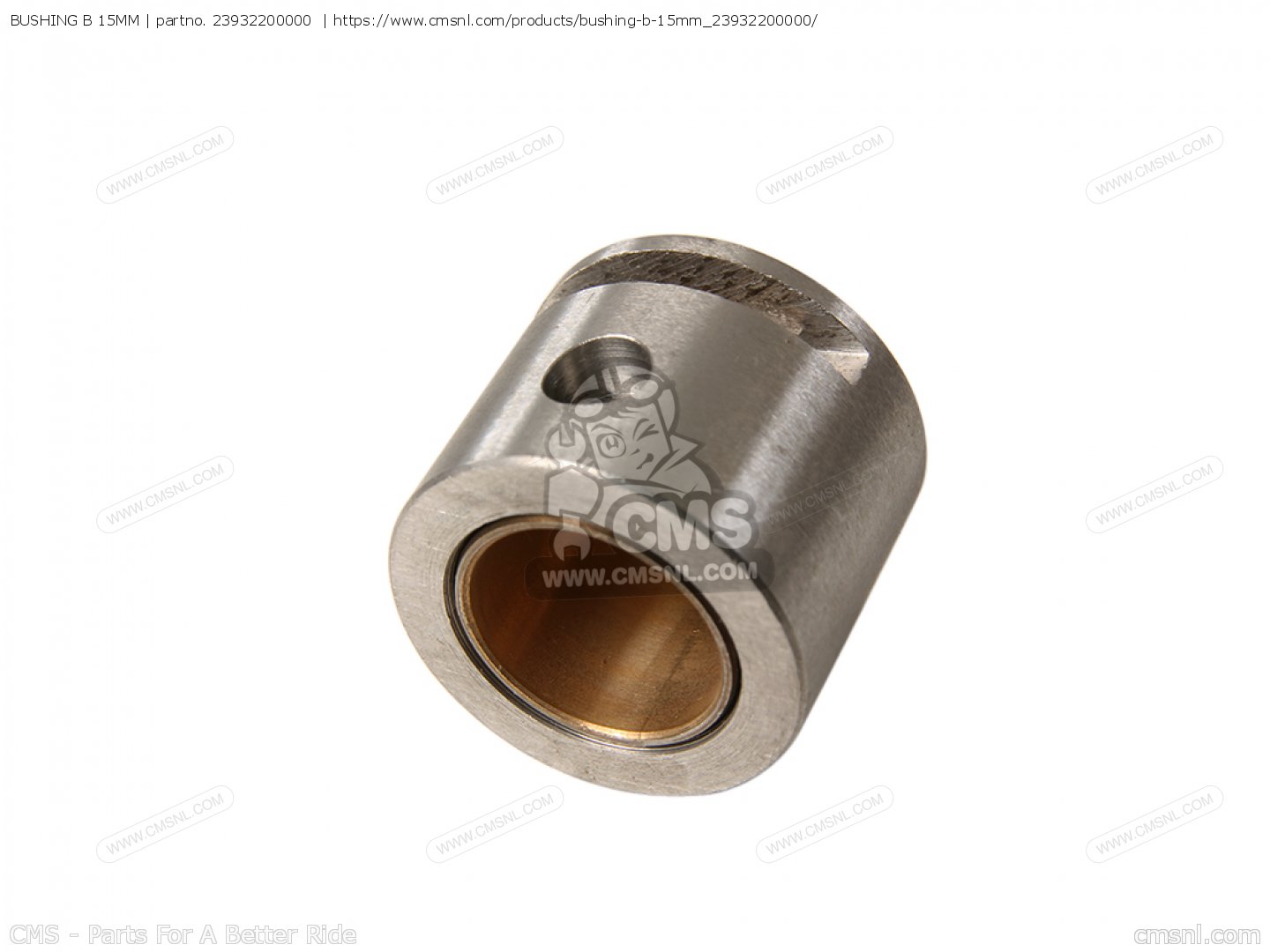 23932200000: BUSHING B 15MM Honda - buy the 23932-200-000 at CMSNL