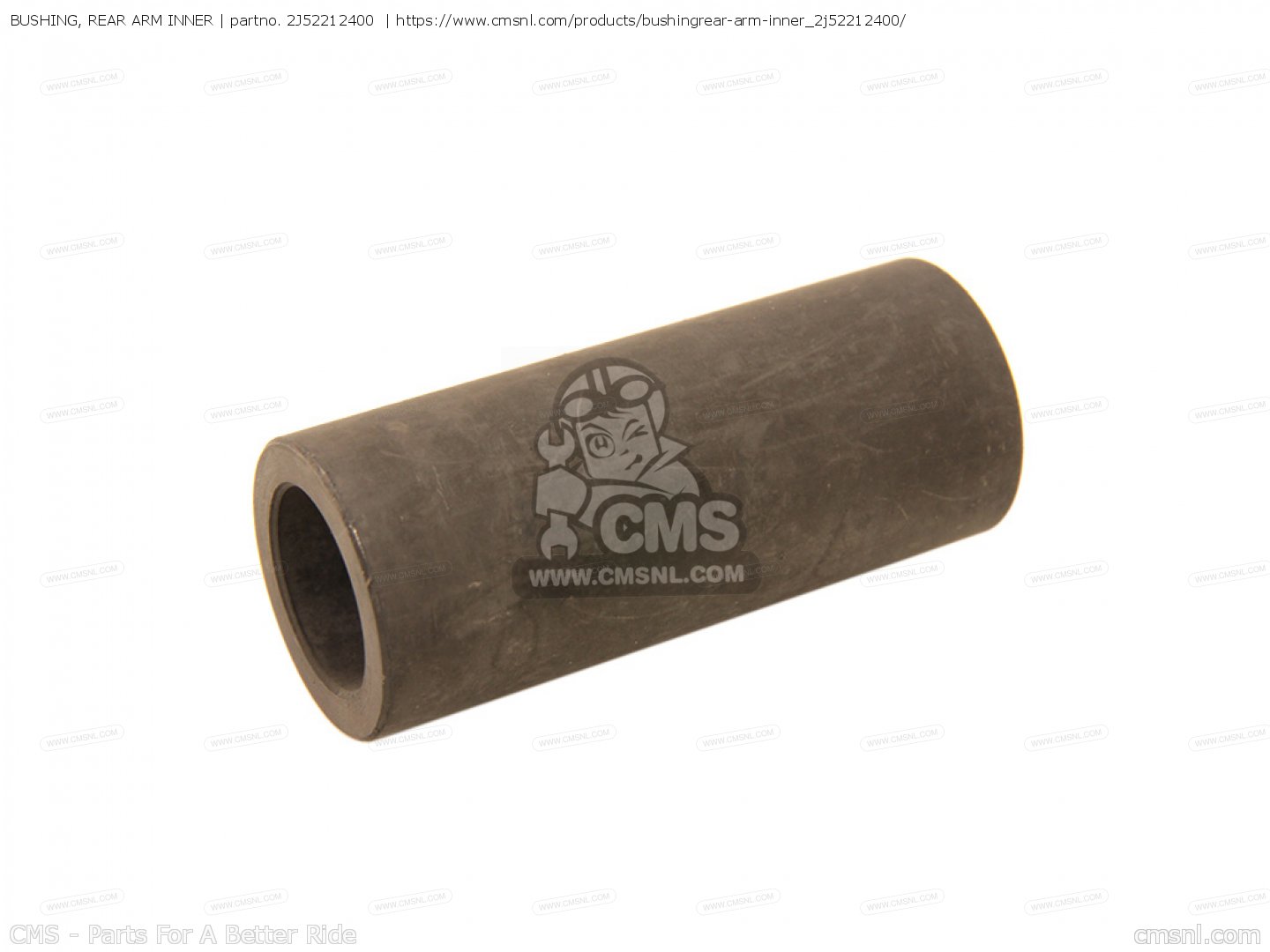 2J52212400: BUSHING, REAR ARM INNER Yamaha - buy the 2J5-22124-00-00 at ...