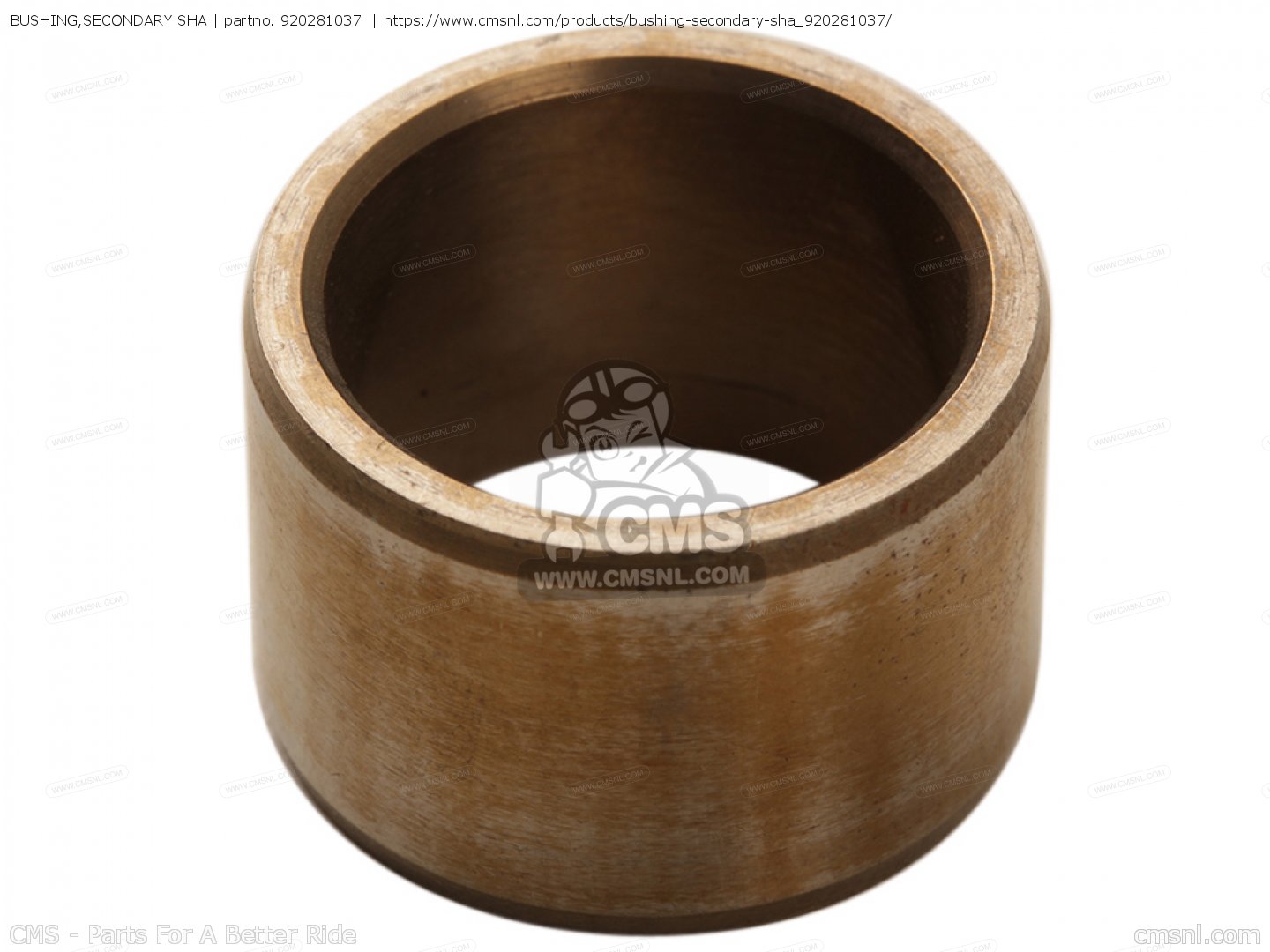 920281037: BUSHING,20X25X16.6 Kawasaki - buy the 92028-1037 at CMSNL