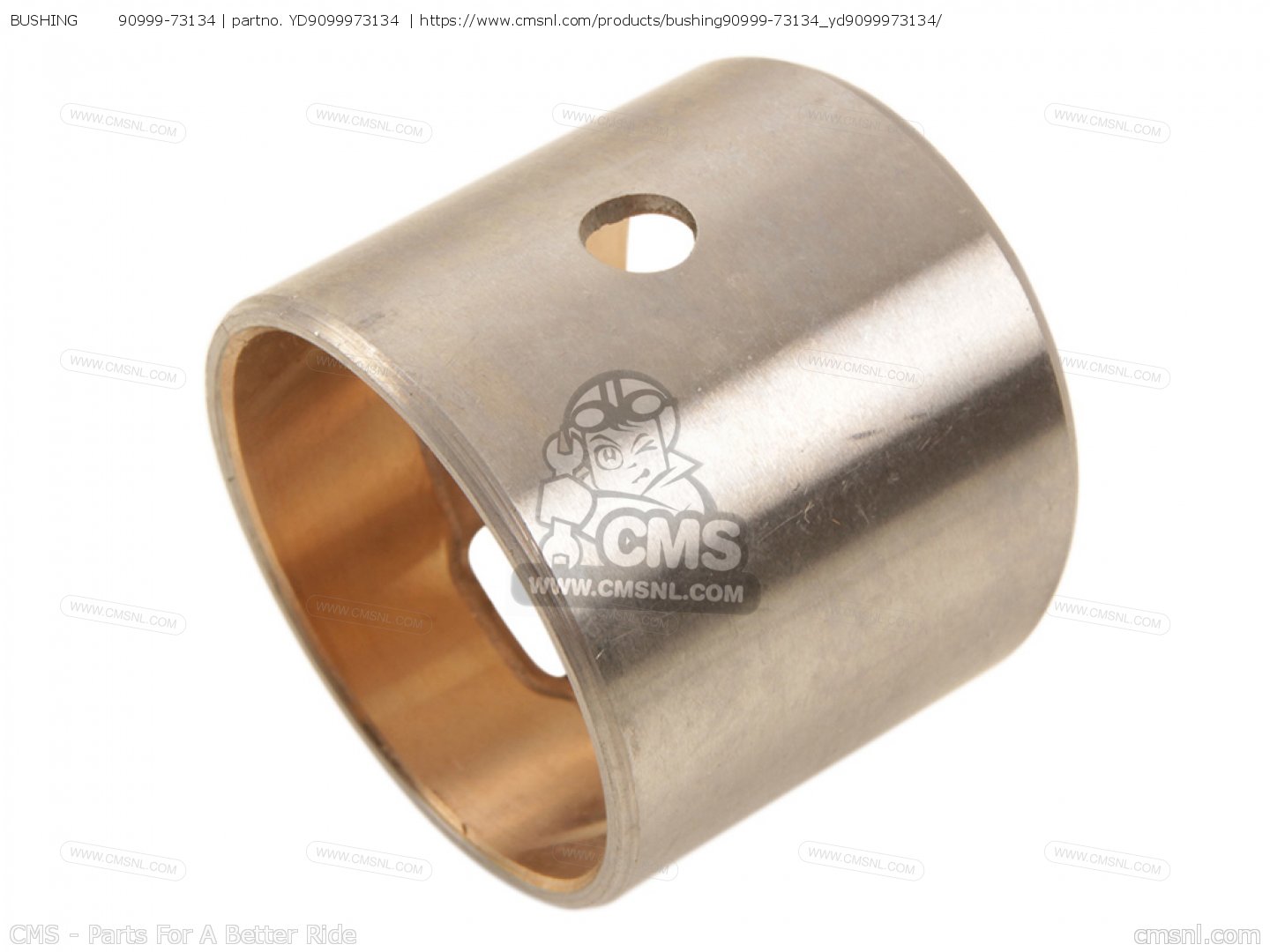 YD9099973134: Bushing 90999-73134 Yamaha - buy the YD9-09997-31-34 at CMSNL
