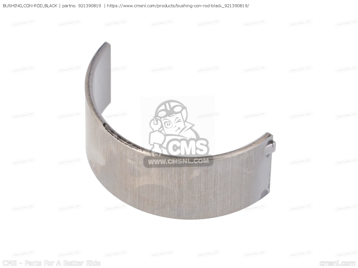 921390819: Bushing,con-rod,black Kawasaki - buy the 92139-0819 at CMSNL