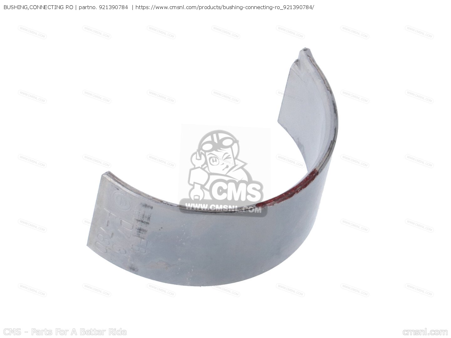 921390784: BUSHING,CONNECTING RO Kawasaki - buy the 92139-0784 at CMSNL
