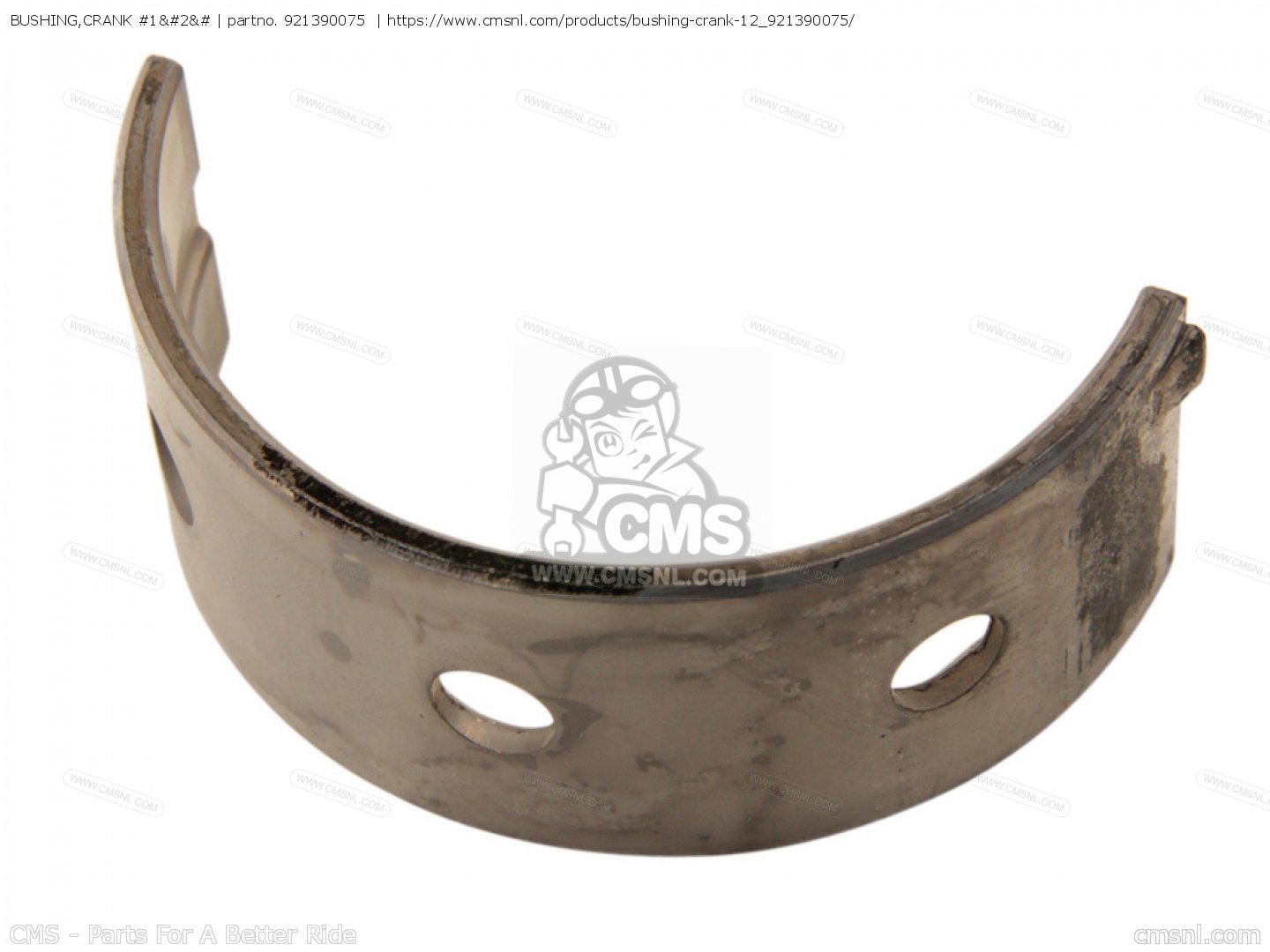 921390075: Bushing,crank #1 & Kawasaki - buy the 92139-0075 at CMSNL