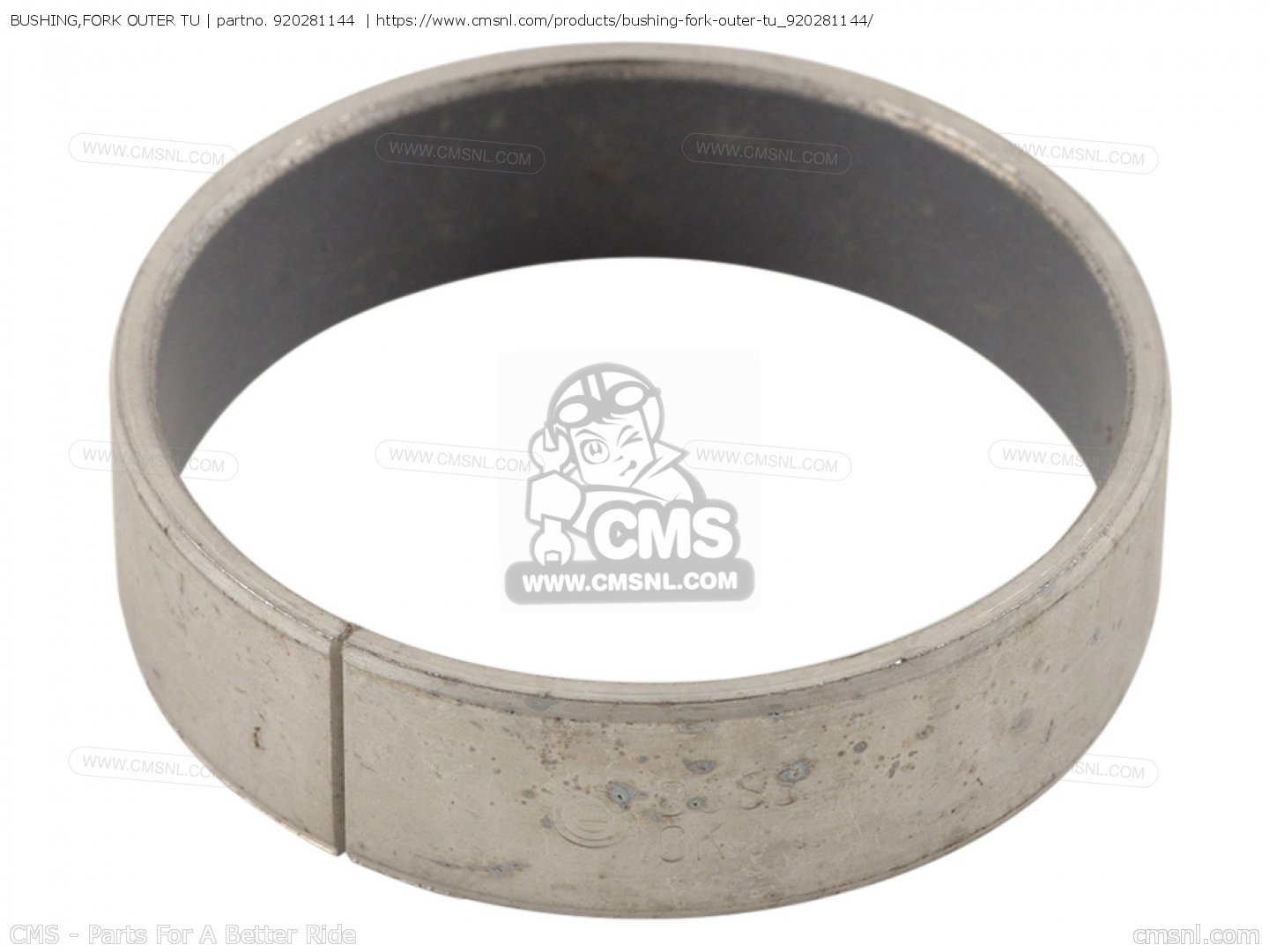 920281144: Bushing,fork Outer Tu Kawasaki - buy the 92028-1144 at CMSNL