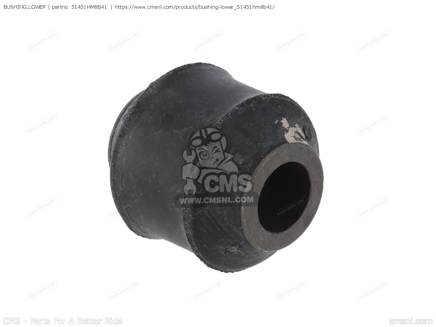 51451HM8B41: Bushing,lower Honda - buy the 51451-HM8-B41 at CMSNL