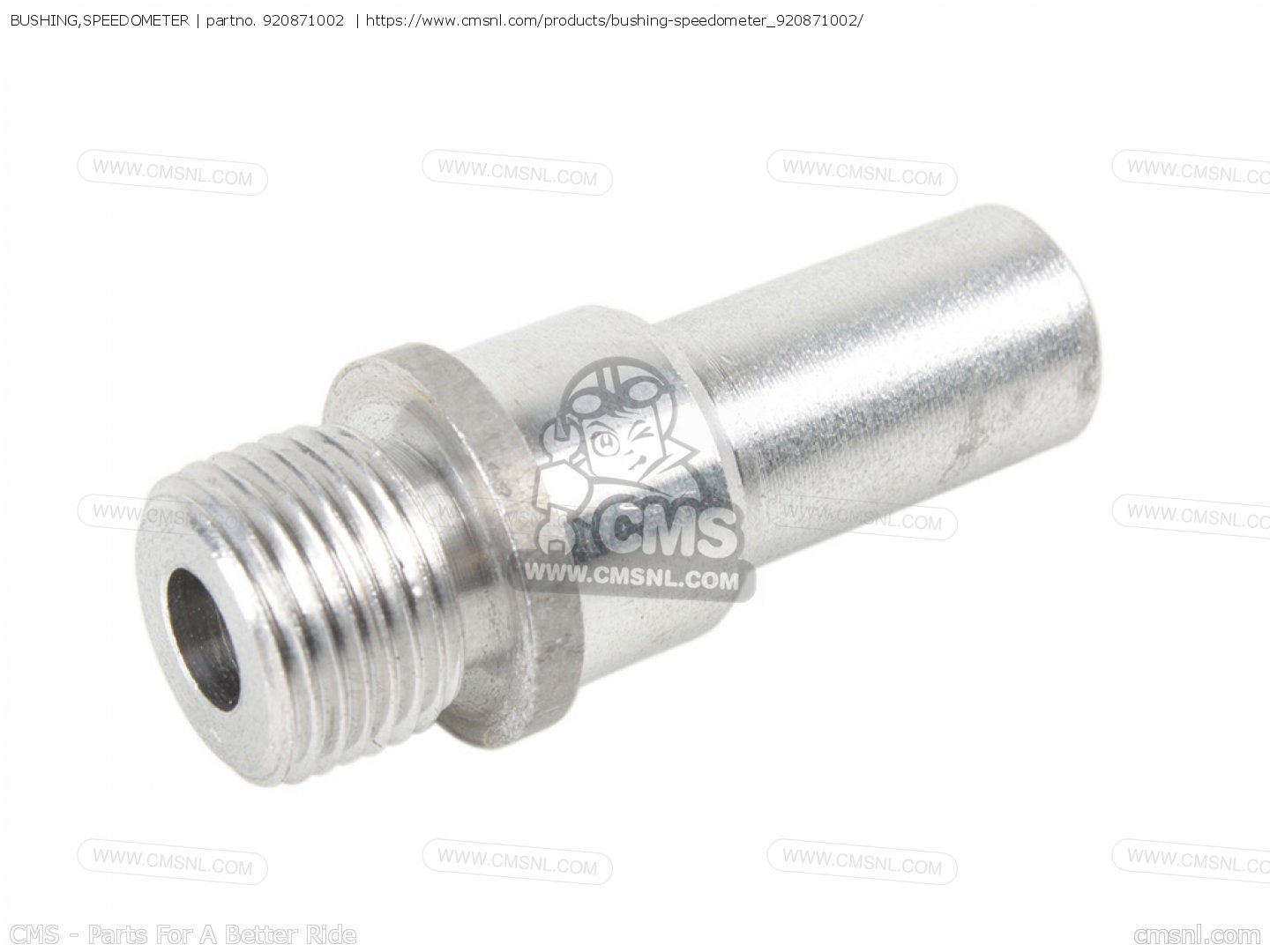 920871002: BUSHING-METER GEAR Kawasaki - buy the 92087-1002 at CMSNL