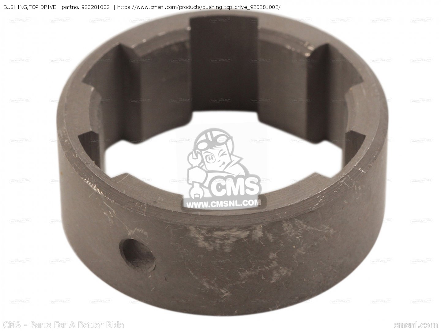 920281002: BUSHING,TOP DRIVE Kawasaki - buy the 92028-1002 at CMSNL