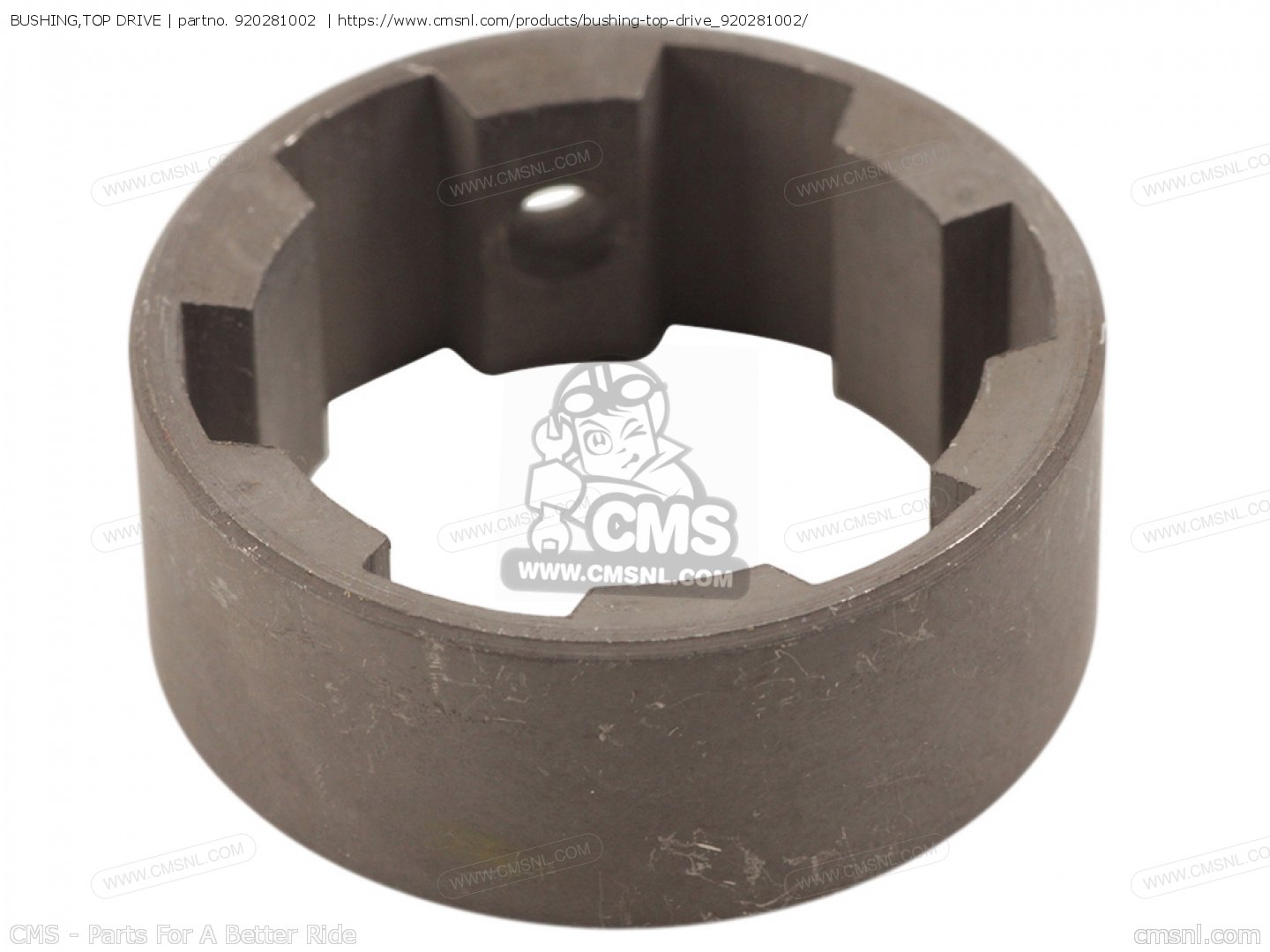920281002: BUSHING,TOP DRIVE Kawasaki - buy the 92028-1002 at CMSNL