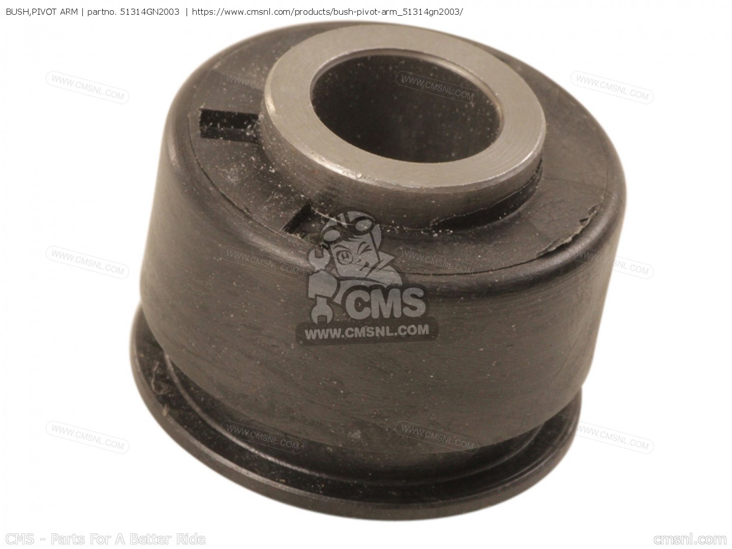 51314GN2003: BUSH,PIVOT ARM Honda - buy the 51314-GN2-003 at CMSNL